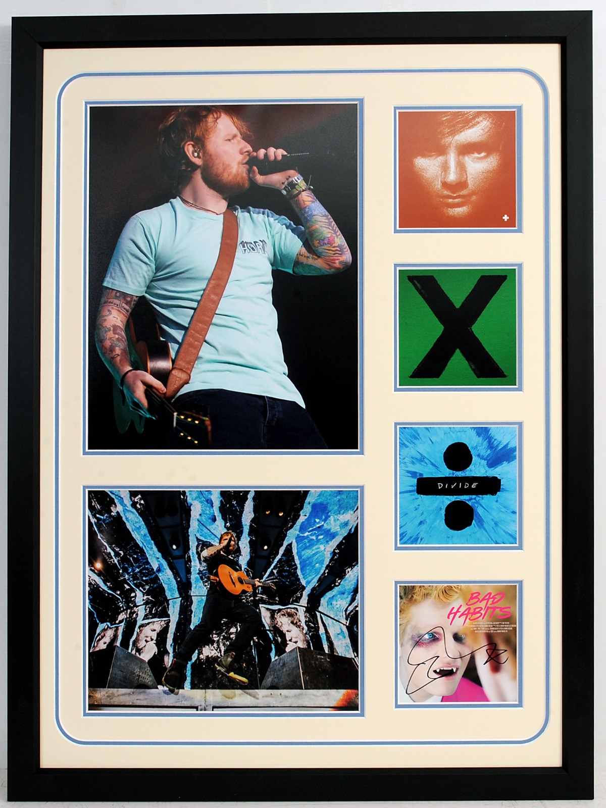 Ed Sheeran Signed Display - MITC Auction